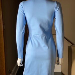 GoJane | Dresses | Baby Blue Lace Up Corset Dress | Poshmark